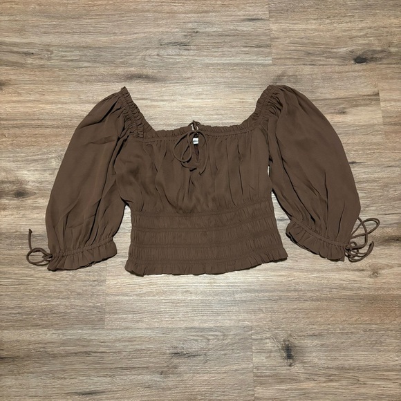 Abercrombie & Fitch | Tops | Abercrombie Fitch Stringy Ruched ...